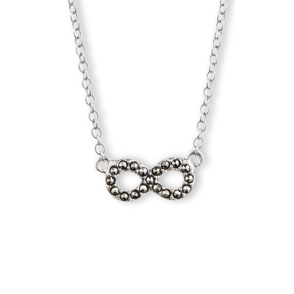 Reversible Figure Eight Design Necklace, Sterling Silver – EFG Designs